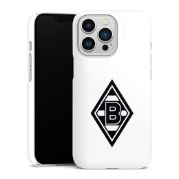 DeinDesign iPhone 13 Pro Handy Premium Case Smartphone Handyh&uuml;lle Schutzh&uuml;lle gl&auml;nzend Logo Borussia M&ouml;nchengladbach Gladbach Premium Case