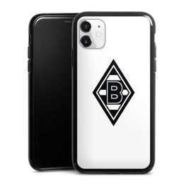 DeinDesign iPhone 11 Handy Silikon H&uuml;lle Case schwarz Handyh&uuml;lle Logo Borussia M&ouml;nchengladbach Gladbach