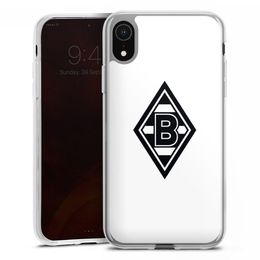 DeinDesign iPhone Xr Handy Silikon H&uuml;lle Case transparent Handyh&uuml;lle Logo Borussia M&ouml;nchengladbach Gladbach Silikon Case