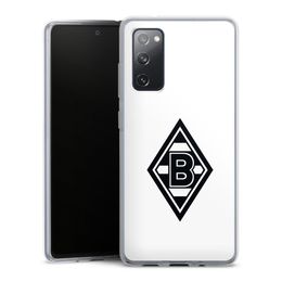DeinDesign Galaxy S20 FE 5G Handy Silikon H&uuml;lle Case transparent Handyh&uuml;lle Logo Borussia M&ouml;nchengladbach Gladbach Silikon Case
