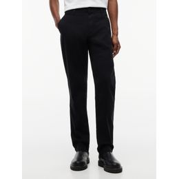Tommy Jeans Herren Chinohose "SCANTON COTTON TWILL CHINO"schwarz, Gr. 33, unifarben, Web, Obermaterial: 98% Baumwolle, 2% Elasthan, Hosen, Regular