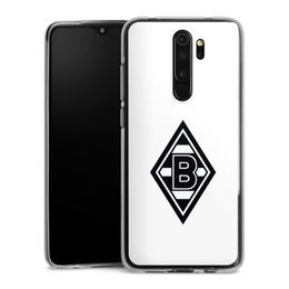 DeinDesign Xiaomi Redmi Note 8 Pro Handy Silikon H&uuml;lle Case transparent Handyh&uuml;lle Logo Borussia M&ouml;nchengladbach Gladbach Silikon Case