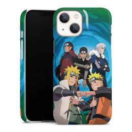 DeinDesign iPhone 13 Mini Handy Premium Case Smartphone Handyh&uuml;lle Schutzh&uuml;lle gl&auml;nzend Hokage Official Licensed Product Naruto Shippuden Premium Case