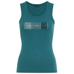 Bruno Banani Tanktop in petrol | Gr.: 40