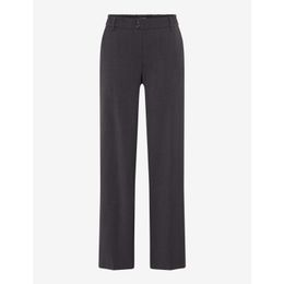 Brax Damen Palazzohose Style MAINE SMOKE GREY, dunkelgrau, Gr. 48L