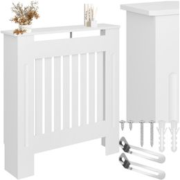 TecTake&reg; Heizk&ouml;rperabdeckung, verschiedene Gr&ouml;&szlig;en, robuste MDF-Platte, optimale Luftzirkulation