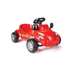 Pilsan Kinderauto Happy Herby Pedale 07303 rot, Hupe am Lenkrad, ab 3 Jahre