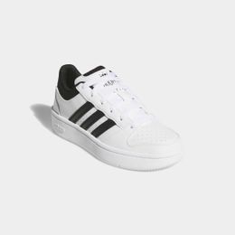 M&auml;dchen Sneaker "HOOPS CLASSIC J", adidas Sportswear, Gr. 38,5cloud wei&szlig;, core schwarz, orbit grau, Synthetik, Schuhe, f&uuml;r Kinder & Jugendliche