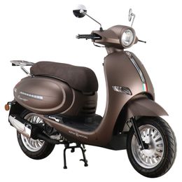Alpha Motors Motorroller Cappucino 125 ccm 85 kmh EURO 5+ mattbraun