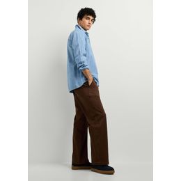 Pepe Jeans Herren Funktionshose "trousers RELAXED FATIGUE TWILL PANT"schwarz mocca braun, Gr. 31, 97% Baumwolle, 3% Elasthan, Hosen