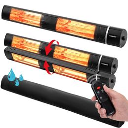 Heidenfeld Infrarot-Heizstrahler IH110 2.0, 1000-3000 Watt, Fernbedienung, Schutzh&uuml;lle, 180&deg; neigbar