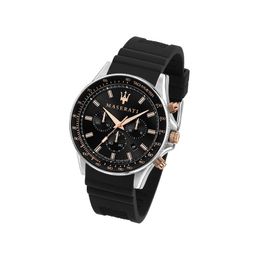 Chronograph-Armbanduhr Maserati Sfida in schwarz gro&szlig; (ca. 44mm) | Gr.: onesize
