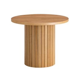 home24 Beistelltisch BARAWOH 50 cm in Eiche | Gr.: onesize