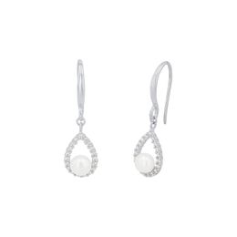 Amor Ohrh&auml;nger Silber 925, rhodiniert in Silber | Gr.: onesize