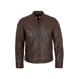 Jilani Lederjacke Lammnappa in Braun | Gr.: 50