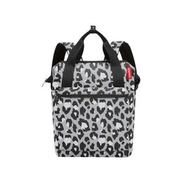 Reisenthel travelling allrounder R - Rucksack 40 cm (twist navy) in leo nero | Gr.: onesize