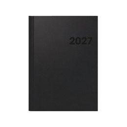 Brunnen Buchkalender 781 21x29,7cm 1 Woche/2 Seiten schwarz 2027 | Gr.: onesize