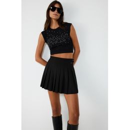NO MATTER WHAT Blouse in Schwarz | Gr.: L