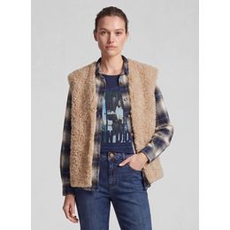 Rabe Damen Steppweste "Weste"beige, Gr. 52, unifarben, 100%Polyester 55%Polyester 45%Viskose, Westen
