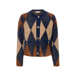More & More More & More Strickjacke in marine braun - 0001 | Gr.: 38
