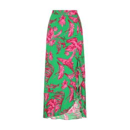aleida Women Skirt in Green Pink | Gr.: S