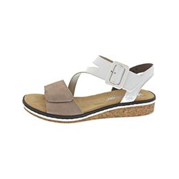 Rieker Sandale Beige | Gr.: 40