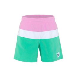 Chiemsee Badeshorts in T&uuml;rkis/ Wei&szlig;/ Rosa - 37% | Gr&ouml;&szlig;e L | Herren-bademode-sport