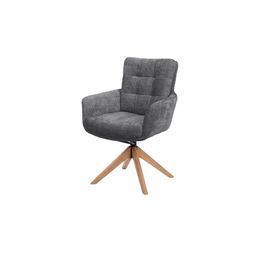 M&ouml;bel Kraft Dreh-Schwingstuhl grau Ma&szlig;e (cm): B: 62 H: 91 T: 66.0 &raquo; M&ouml;bel Kraft