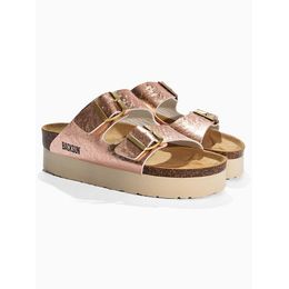 BACKSUN Pantoletten "Maldives" in Gold - 66% | Gr&ouml;&szlig;e 38 | Damen-pantoletten