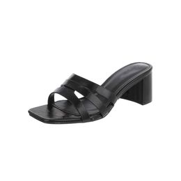 Ital-Design High-Heel Sandalette in Schwarz | Gr.: 40