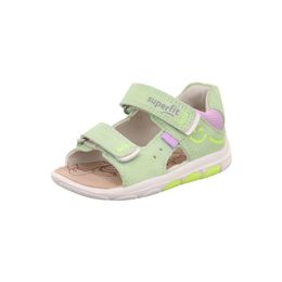 Superfit Sandale NINO in Hellgr&uuml;n/Lila | Gr.: 25