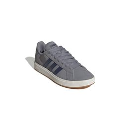 Adidas Sneaker Grand Court Base 00S in grey three/dark blue/off white | Gr.: 9-dot-5