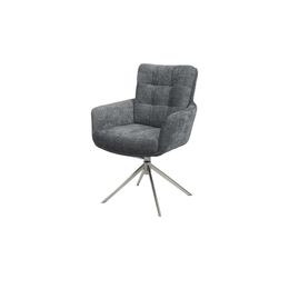 M&ouml;bel Kraft Dreh-Schwingstuhl grau Ma&szlig;e (cm): B: 62 H: 91 T: 66.0 &raquo; M&ouml;bel Kraft