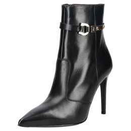 Nero Giardini Damen High-Heel-Stiefelette "Nero Giardini Stiefelette Leder", Gr. 40schwarz, Leder, Schuhe