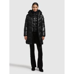 Khujo Damen Steppmantel "ADRIANA"schwarz, Gr. XXL, unifarben, 100% Nylon, M&auml;ntel