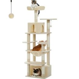Pawz Road Kratzbaum Gro&szlig; 164cm beige