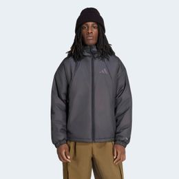 adidas terrex Herren Outdoorjacke "MULTI PRIMALOFT INSULATED HOODED T", grau, Gr. L, Obermaterial: 100% Polyester, Jacken, mit sportlichem Stil, aus