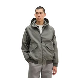 Marc O'Polo MARC O'POLO Herren Outdoorjacke "mit leichter Wattierung"graphite dust, Gr. L, unifarben, Obermaterial: 100% Baumwolle. Futter: 100% Polyester, Jacken