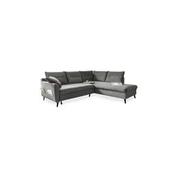Miuform Ecksofa mit Schlaffunktion Stylish Stan grau Ma&szlig;e (cm): B: 228 H: 90 &raquo; H&ouml;ffner