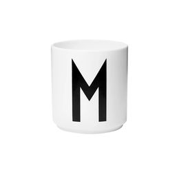 Design Letters Buchstabenbecher wei&szlig; Porzellan Ma&szlig;e (cm): H: 8,5 &Oslash;: 8 &raquo; H&ouml;ffner