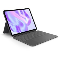 Logitech Combo Touch Tastatur-Case mit Trackpad f&uuml;r iPad Pro 13" (M4/M5) - Deutsch - Grafit