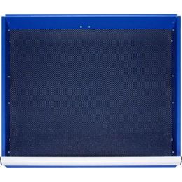 Rau Anti-Rutsch-Matte XL, B 680 x T 560 x H 2 mm, Fronth&ouml;he 60&ndash;360 mm, Stahlblech, blau