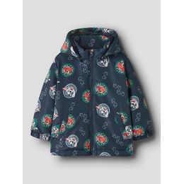 name it Jungen Outdoorjacke "NMMMAX JY JACKET PAWPATROL NOOS CPLGM", blau, Gr. 122, bedruckt, Web, Obermaterial: 100% Polyester, Jacken, Kunstfaser,