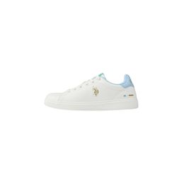 U.S. Polo Assn. Sneaker 'UWMarlyn' Damen Gr&ouml;&szlig;e 36 hellblau / wei&szlig; Sommerschuhe