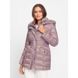 Heine Damen Daunenjacke, Lila, Gr. 48, Steppjacken, Material: Polyamid. Wattierung: Daunen