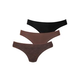 Lascana String 'aus hochwertiger Modal-Qualit&auml;t' mehrfarbig Gr. 40/42 f&uuml;r Damen. K&ouml;rpernah. Nachhaltig.