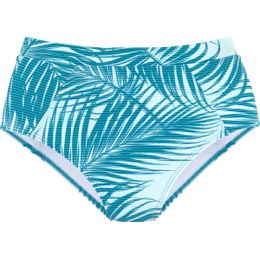 active by Lascana LASCANA ACTIVE Damen Highwaist Bikini Hose, Blau, Gr. 36, Bikinihosen, Material: Polyamid
