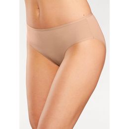 Lascana Damen Jazz-Pants Slips, Braun, Gr. 32/34, Unterhosen, Material: Modal