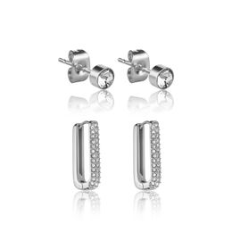 MARC LAUDER Damen Schmuckset "MS014S", -, silber, Edelstahl, Schmuck_Sets, -