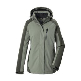 Killtec Damen Funktionsjacke "KOW 59 WMN JCKT"graugr&uuml;n, Gr. 40, Obermaterial: 100% Polyester.Futter: 100% Polyester.F&uuml;llung: 100% Polyester, Jacken,